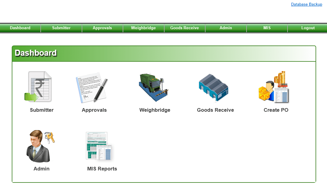 Raw Material Procurement System – Raintek Solutions